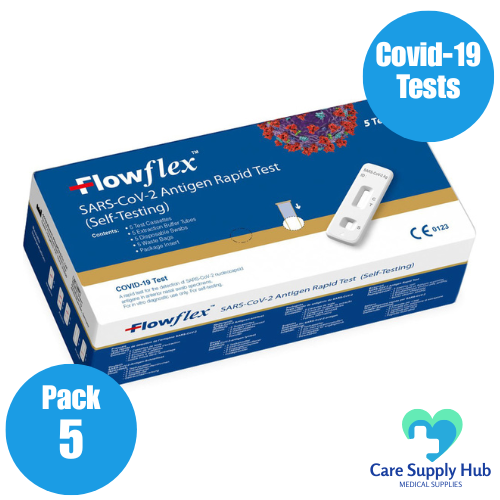 Flowflex Antigen Rapid Covid Tests 5 Tests – Pharmacy Supply Hub